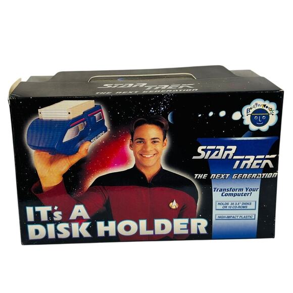 Brainworks | Other | 995 Star Trek Tng Its A Disk Holder Brainworks ...